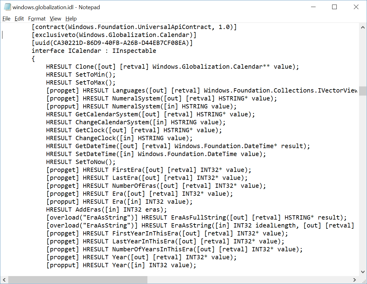 Accessing Windows Runtime (WinRT) – Xojo Programming Blog
