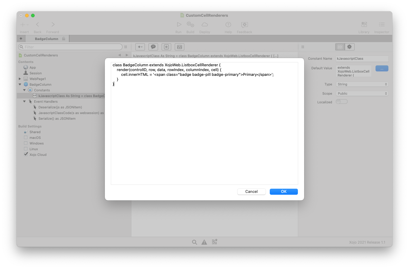 A Deep Dive into Custom Cell Renderers, Part II – Xojo Programming Blog