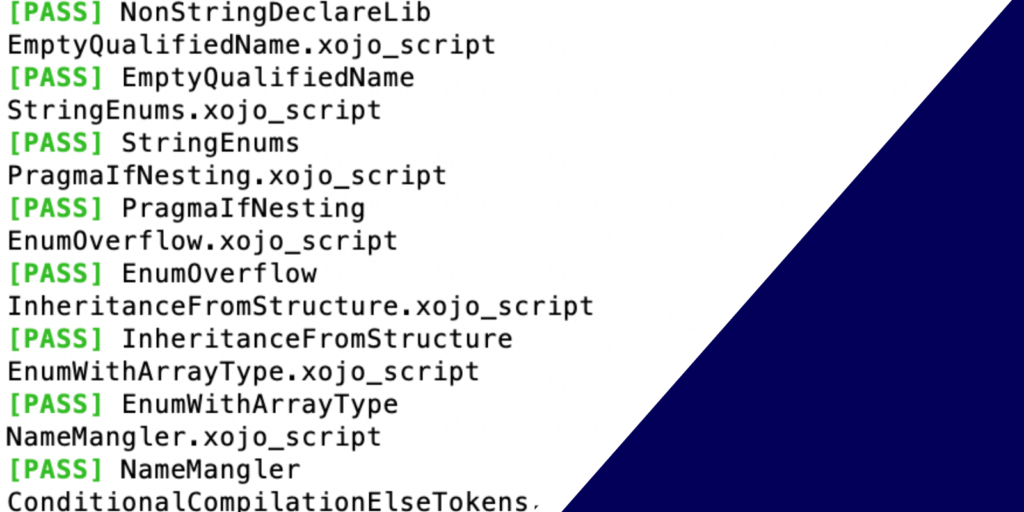 Automated Testing: How We Test Xojo Builds – Xojo Programming Blog