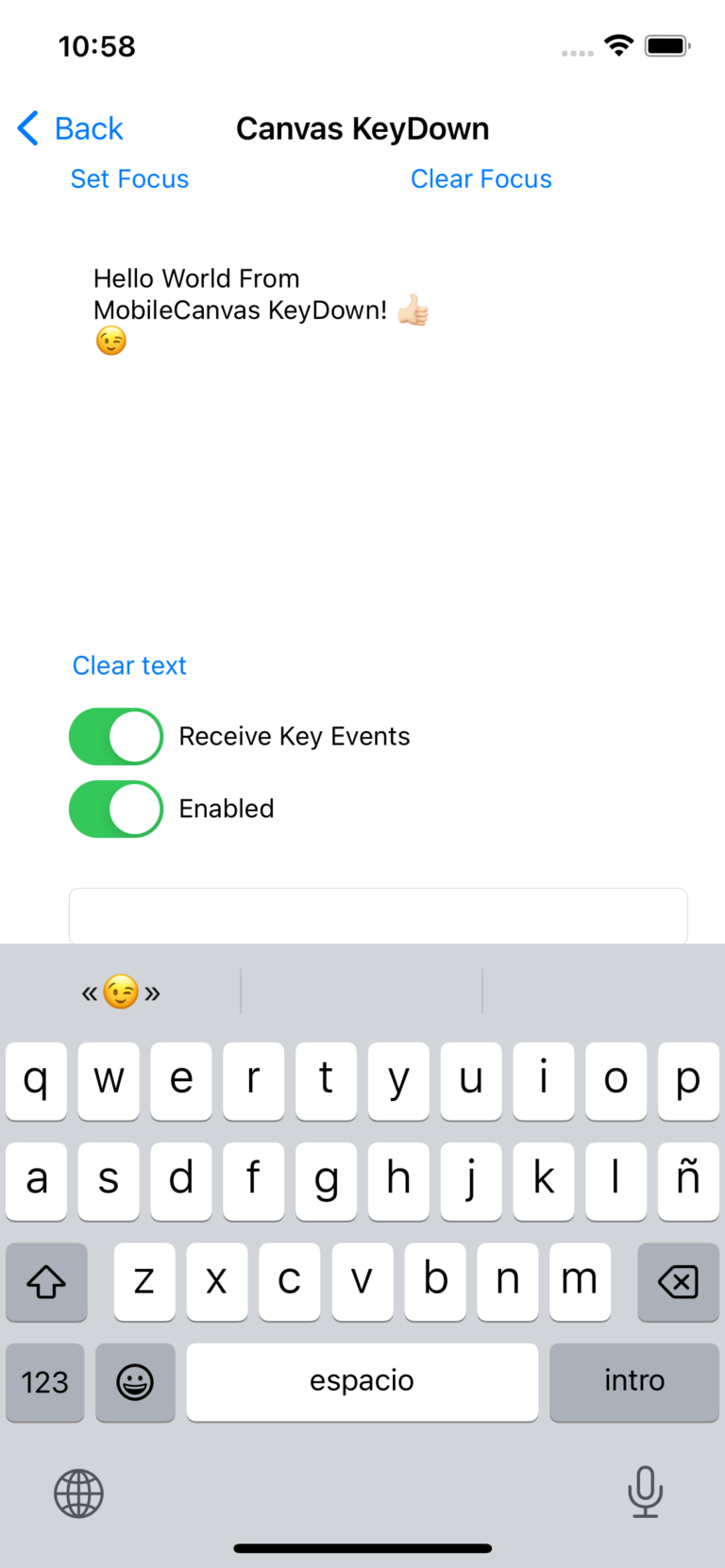 iOS: KeyDown Arrives to MobileCanvas – Xojo Programming Blog