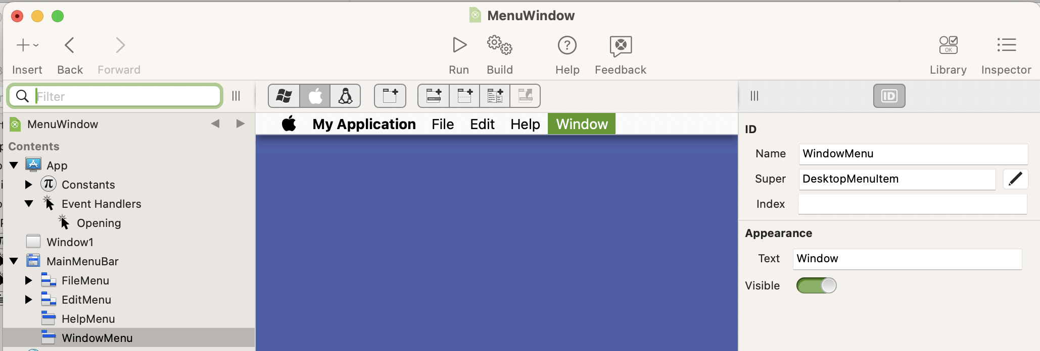 macOS: Add More Options to the Window Menu – Xojo Programming Blog