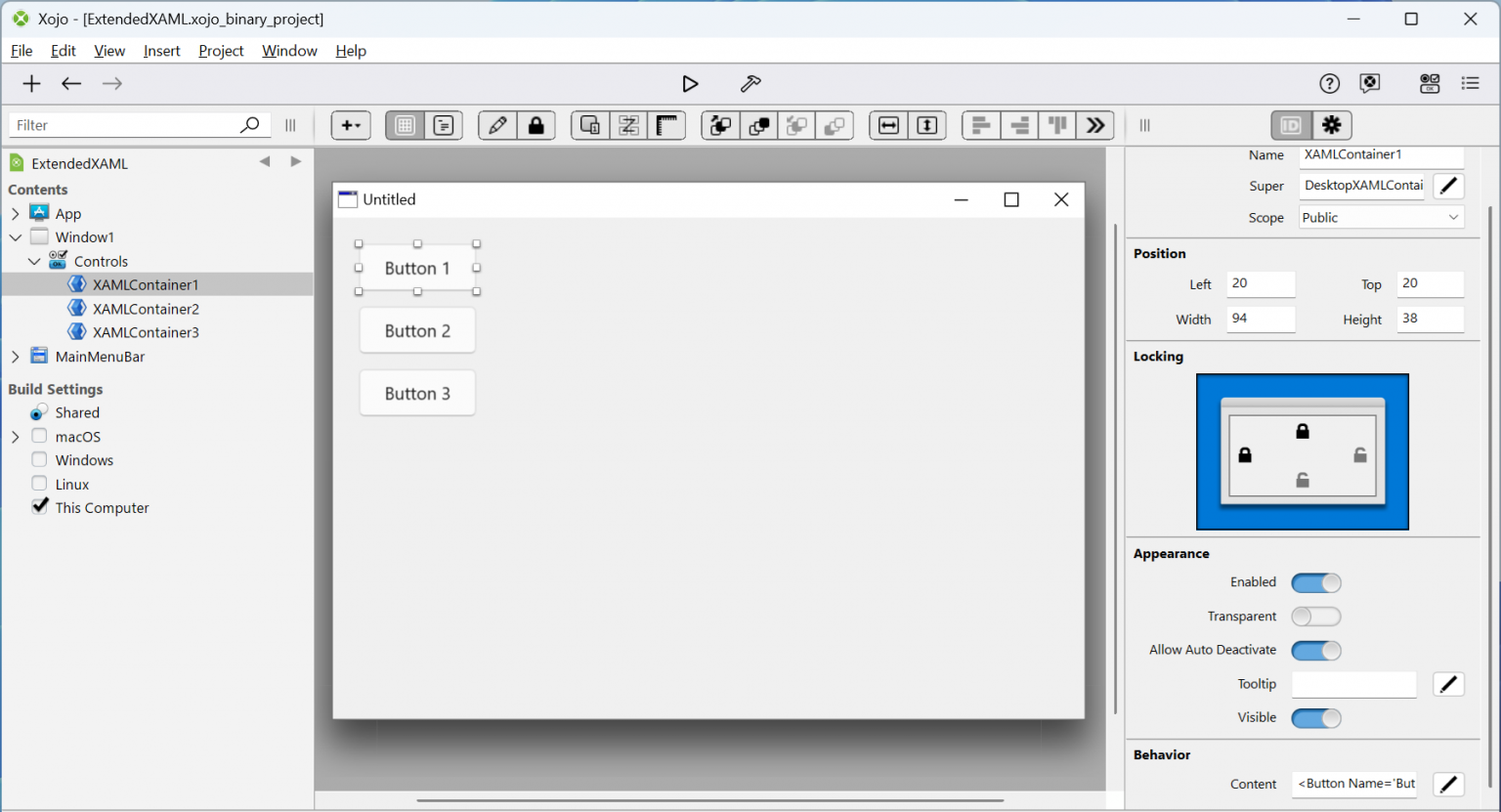 A XAML Driven UI – Xojo Programming Blog