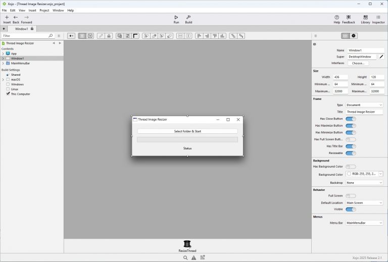 Implementing a Non-Blocking Image Processor with Xojo Threads – Xojo Programming Blog